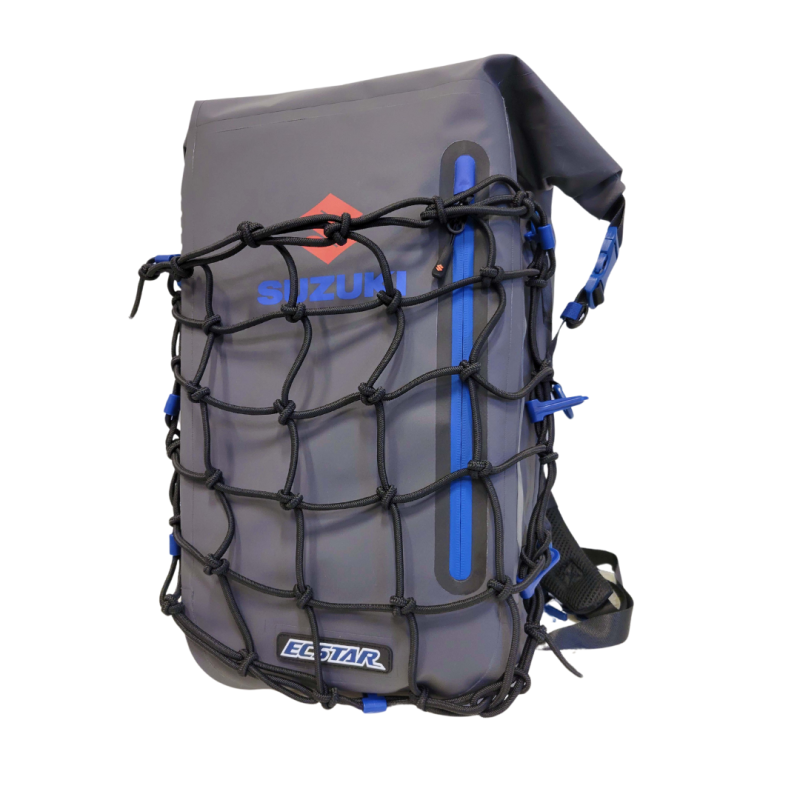 Suzuki Custom Waterproof Adventure Bag - Blue - Suzuki Canada Inc.