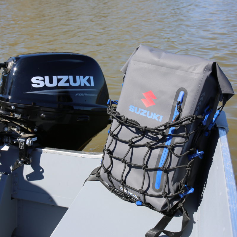 Suzuki Custom Waterproof Adventure Bag - Blue - Suzuki Canada Inc.